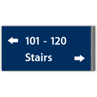 Perpendicular Overhead Informational (Flag Sign)