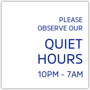 Holiday Inn Express Quiet Hours