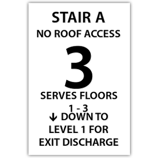 Standard Stair & Level Indicator